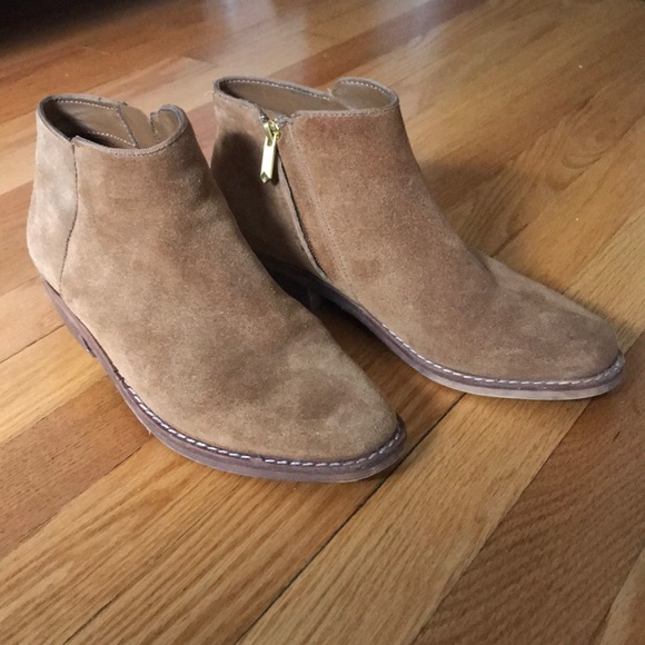Sam Edelman | Shoes | Sam Edelman Mercer Suede Bootie In Chestnut 8 ...